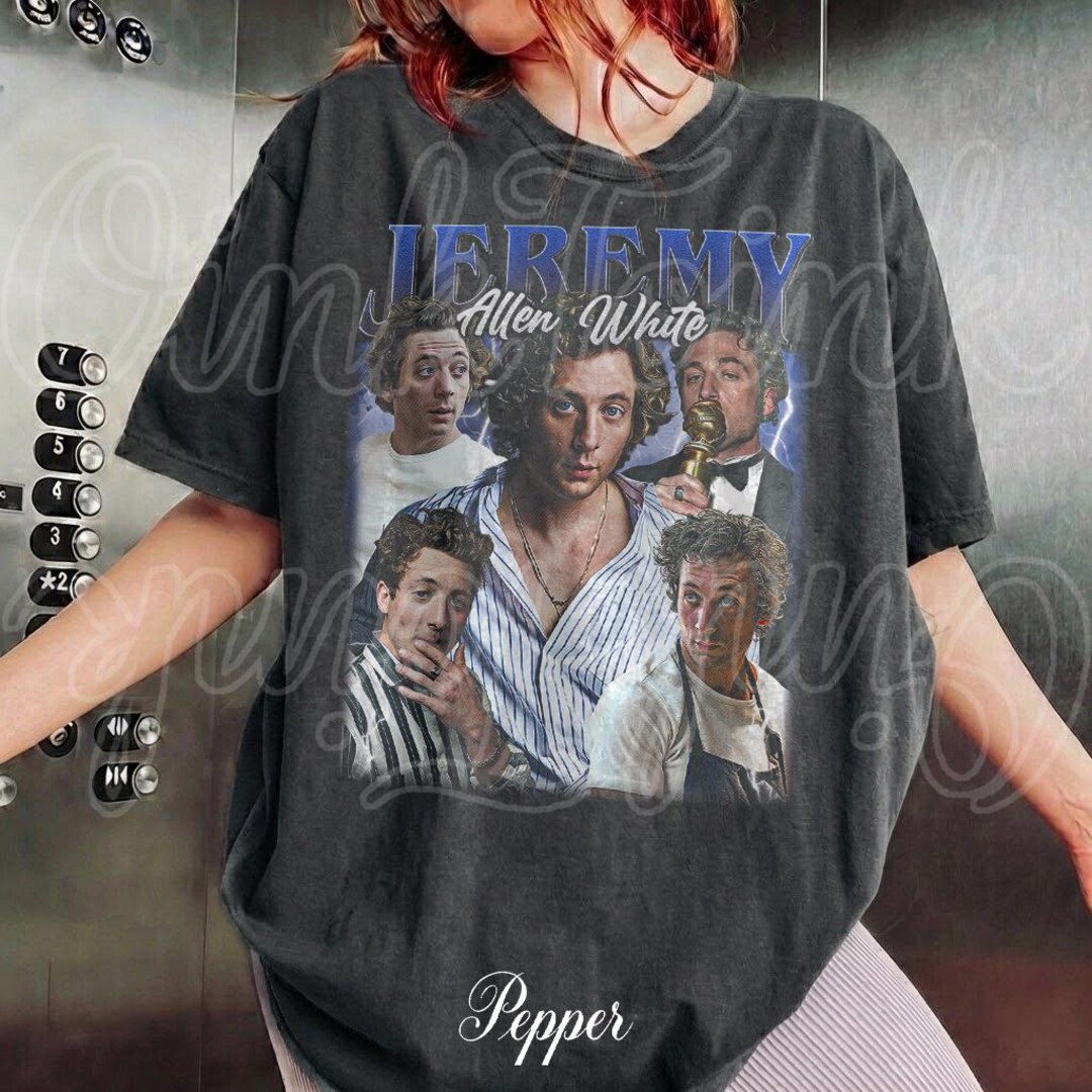 Jeremy Allen White American Actor Unisex Softstyle T-shirt, TV Show Fan ...