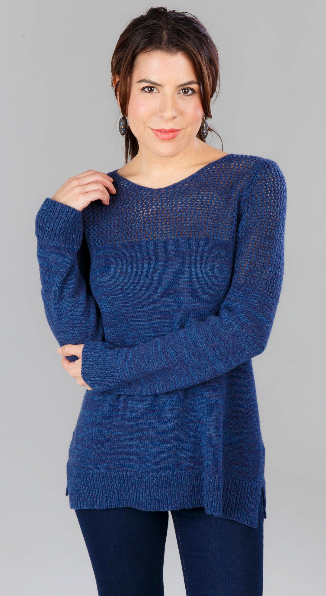 Cashmere Sweater - Prussian Blue - Etsy
