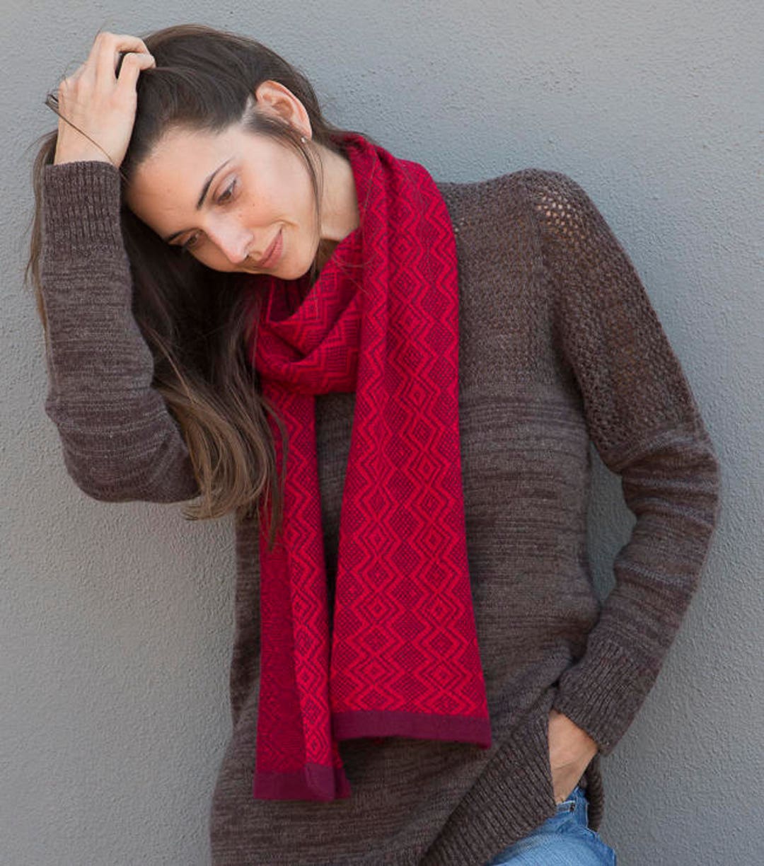Handloomed Cashmere Scarf - Etsy