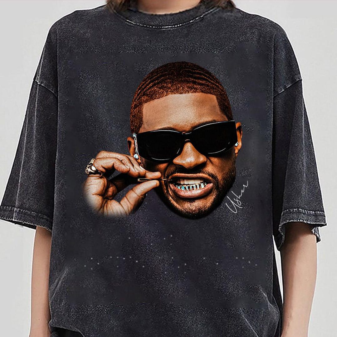Retro Usher Png, Usher Png, Vintage 90s Usher Png, Usher Tee V2, Usher ...