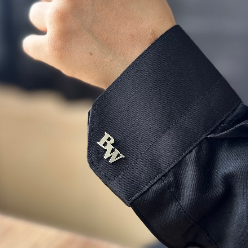 Letter Cufflinks - Etsy
