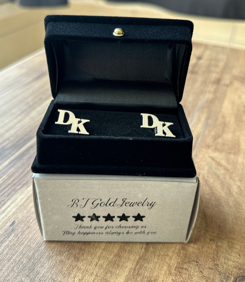 Groomsmen Gifts, Engraved Box Optional, Personalized Cufflinks for Men ...