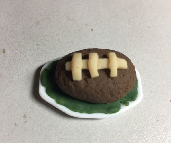 Dollhouse Miniature Football Meatloaf - Etsy