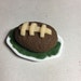 Dollhouse Miniature Football Meatloaf - Etsy
