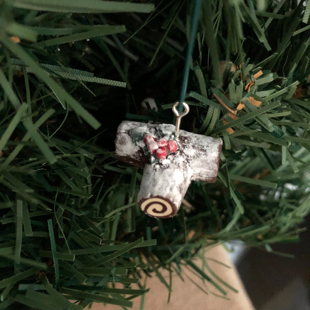 Yule Log Ornament - Etsy