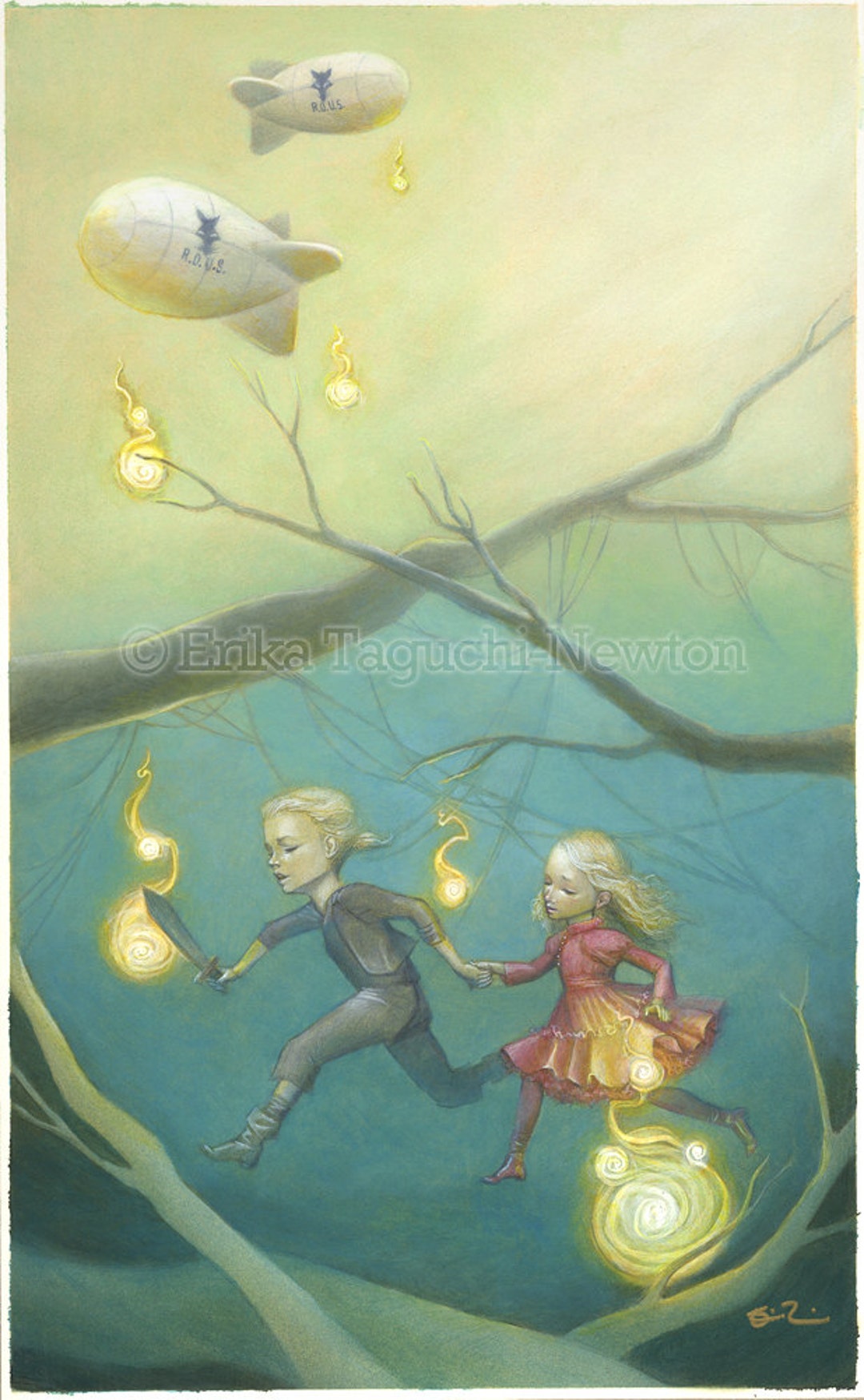 Princess Bride 11x17 Fine Art Print , Princess Bride Tribute Painting ...