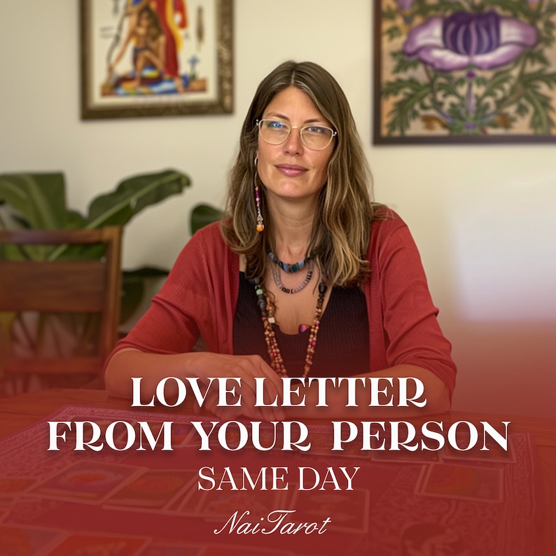 Love Letter From Your Person, Psychic Love Reading, Channeled Love ...