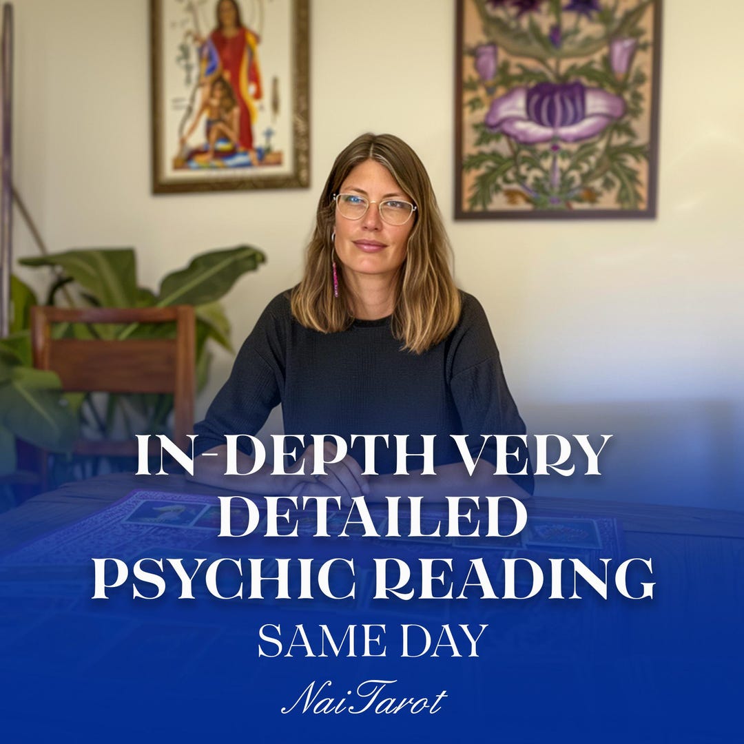 In Depth Psychic Reading, Clarity and Guidance, Same Day Reading - Etsy ...