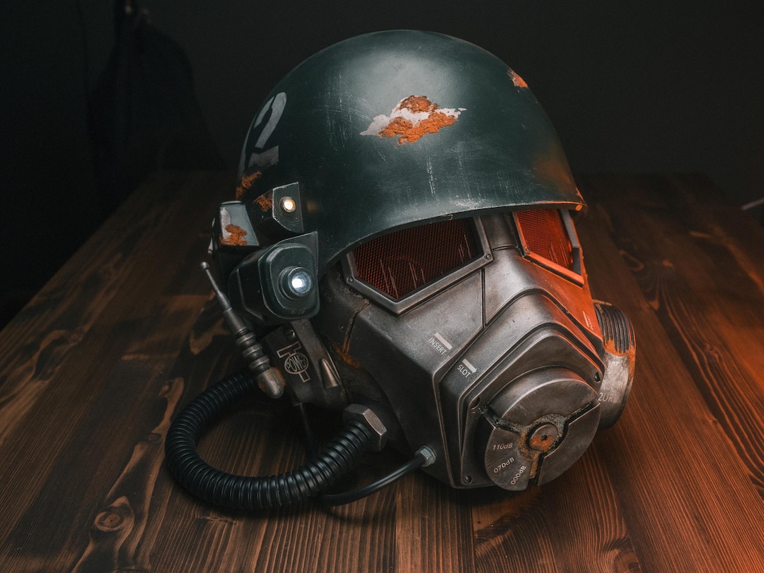 Ready-to-wear NRC Veteran Ranger Helmet for Fallout Cosplay Fallout New ...