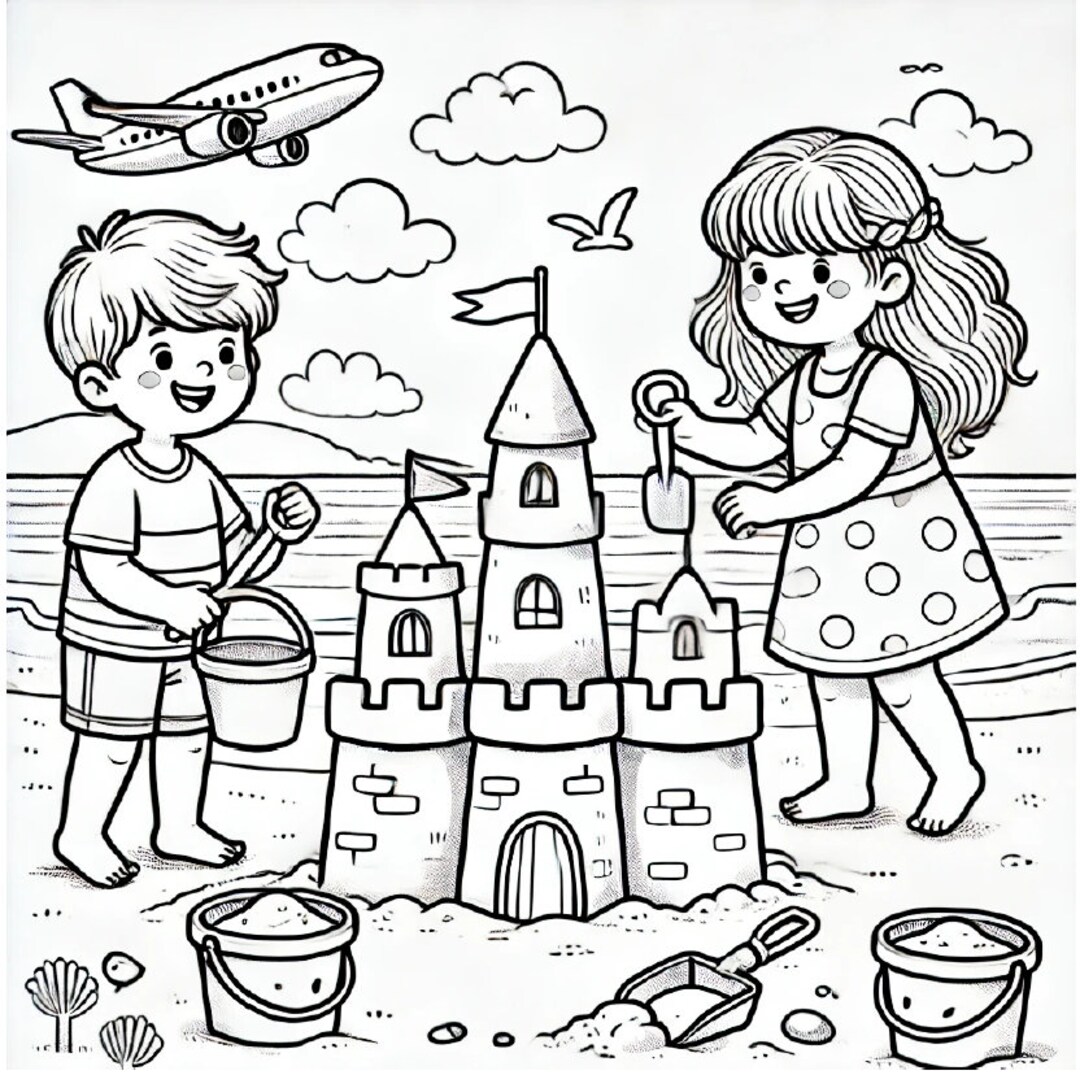 Kids, Coloring, Books, Printable, Digital, Pages, Animals, Educational ...