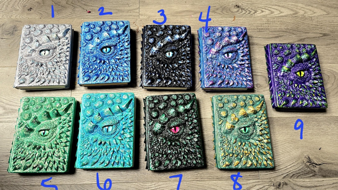 Dragon Eye Book - Etsy