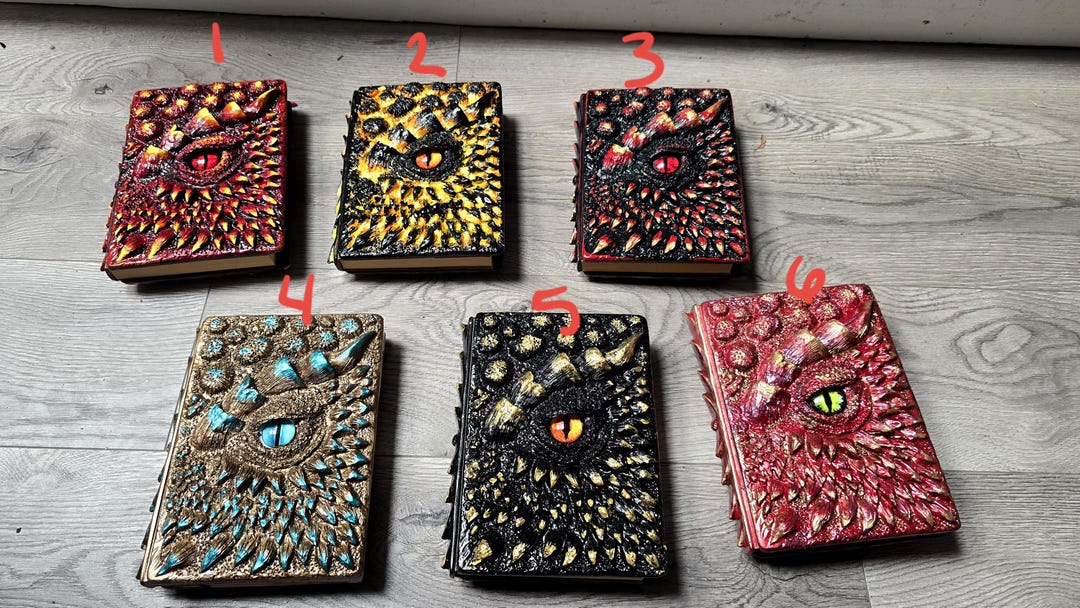 Dragon Eye Book - Etsy
