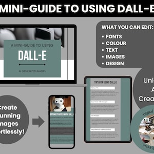 Dalle 3 Prompt Guide, Ai Generated Art Guide, Dalle Prompts Course ...