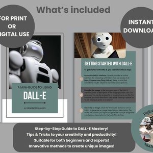 Dalle 3 Prompt Guide, Ai Generated Art Guide, Dalle Prompts Course ...