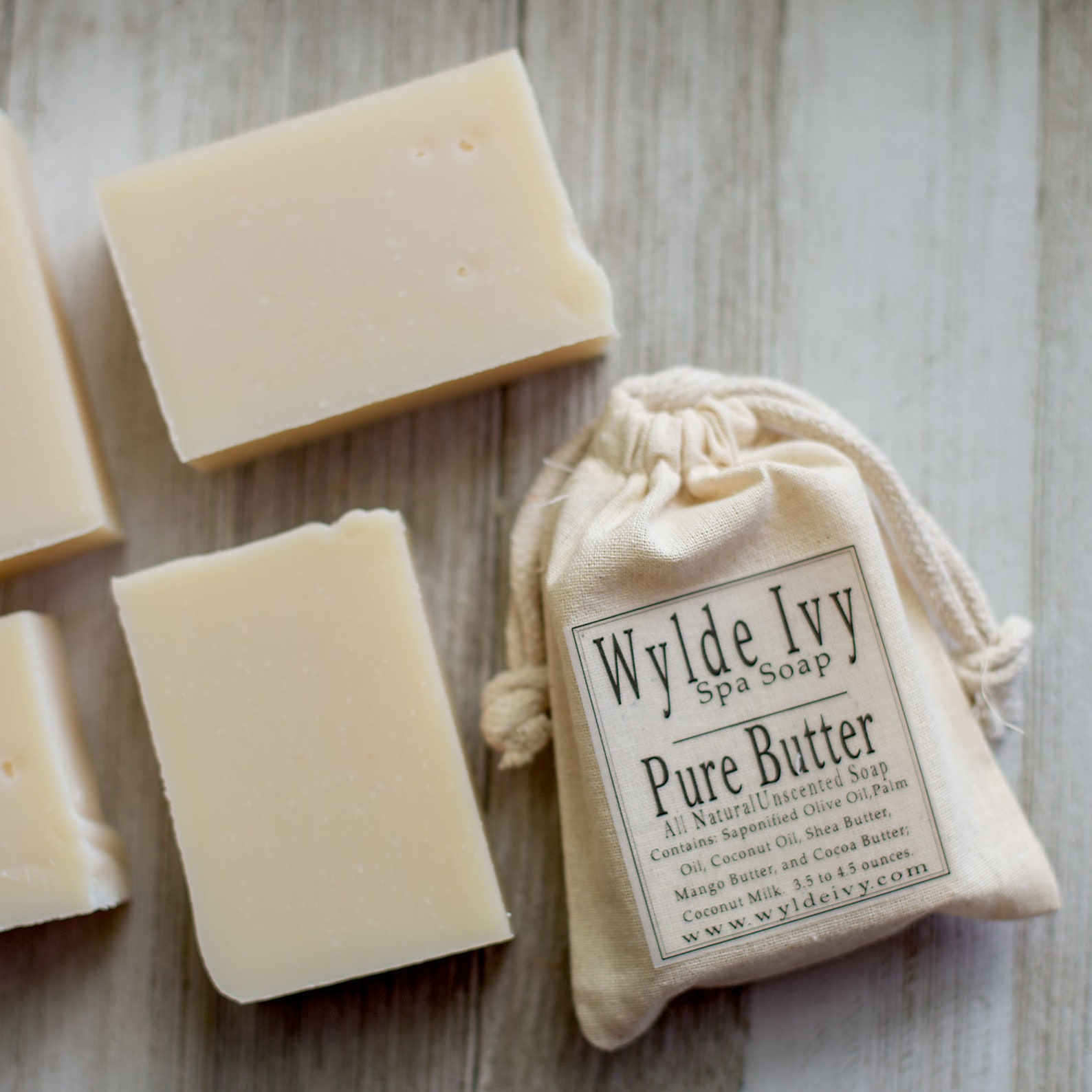 Unscented All Natural Pure Butter Handmade Soap - Etsy