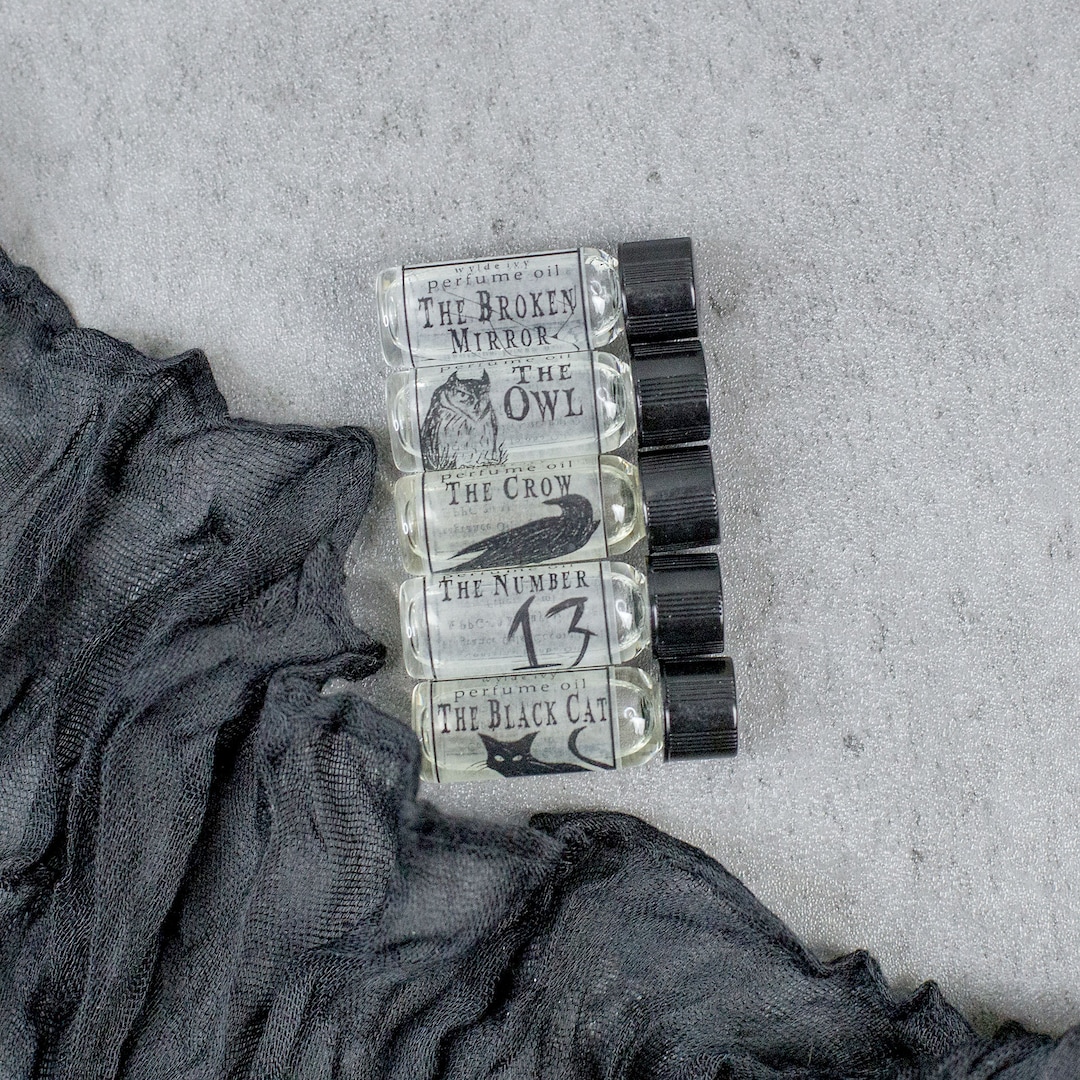 Single Mini Perfume Oil Sample | Omens Fragrance Collection - Etsy