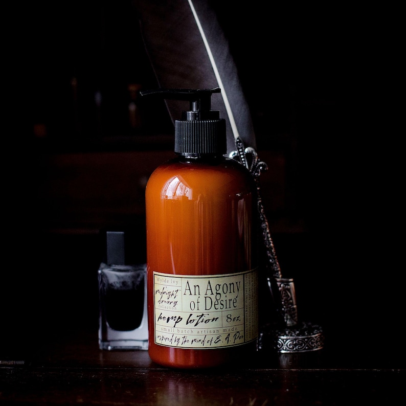 A Midnight Dreary Hemp and Green Tea Lotion - Etsy