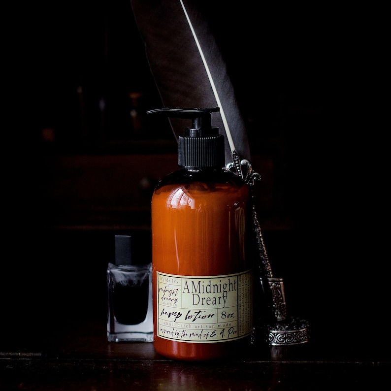 A Midnight Dreary Hemp and Green Tea Lotion - Etsy