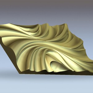 3D Wavy Wall Panel CNC Files – Carved Wood Art, Stl/dxf/obj - Etsy