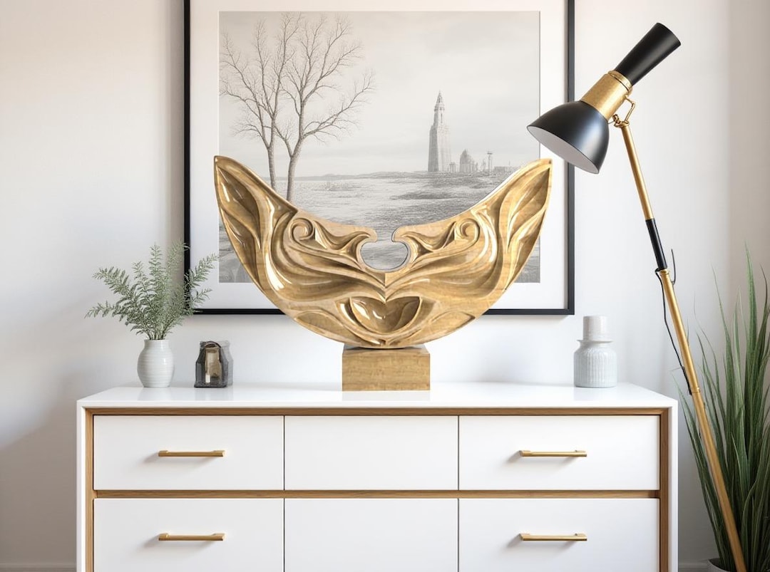CNC Wood Wave Sculpture: 3D STL Model (digital File) - Etsy
