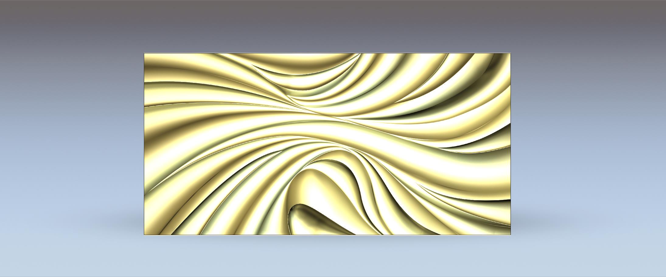 3D Wavy Wall Panel CNC Files – Carved Wood Art, Stl/dxf/obj - Etsy