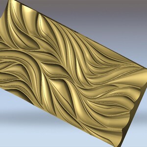 Wavy 3D Wall Panel CNC Router Model (stl/obj/dxf) - Etsy