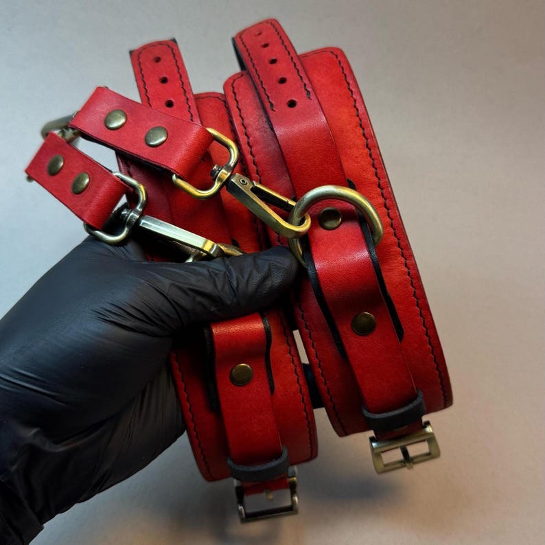 Leather Cuffs Pattern PDF: DIY Wrist Cuffs Template - Etsy