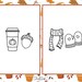 Set of 10 Chill and Cozy Fall Coloring Pages Printable PDF Download for ...