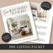 Pre Listing Packet | Listing Presentation | Real Estate Marketing ...