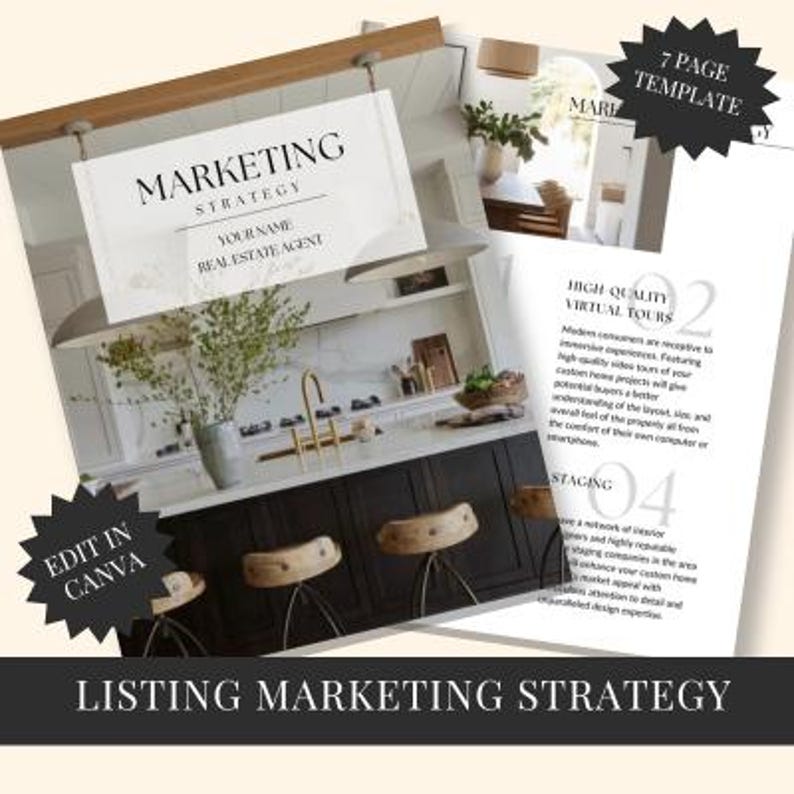 Real Estate Listing Marketing Plan | Listing Strategy | Listing ...