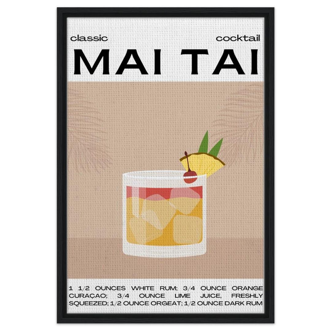 Mai Tai Picture With Preparation - Etsy
