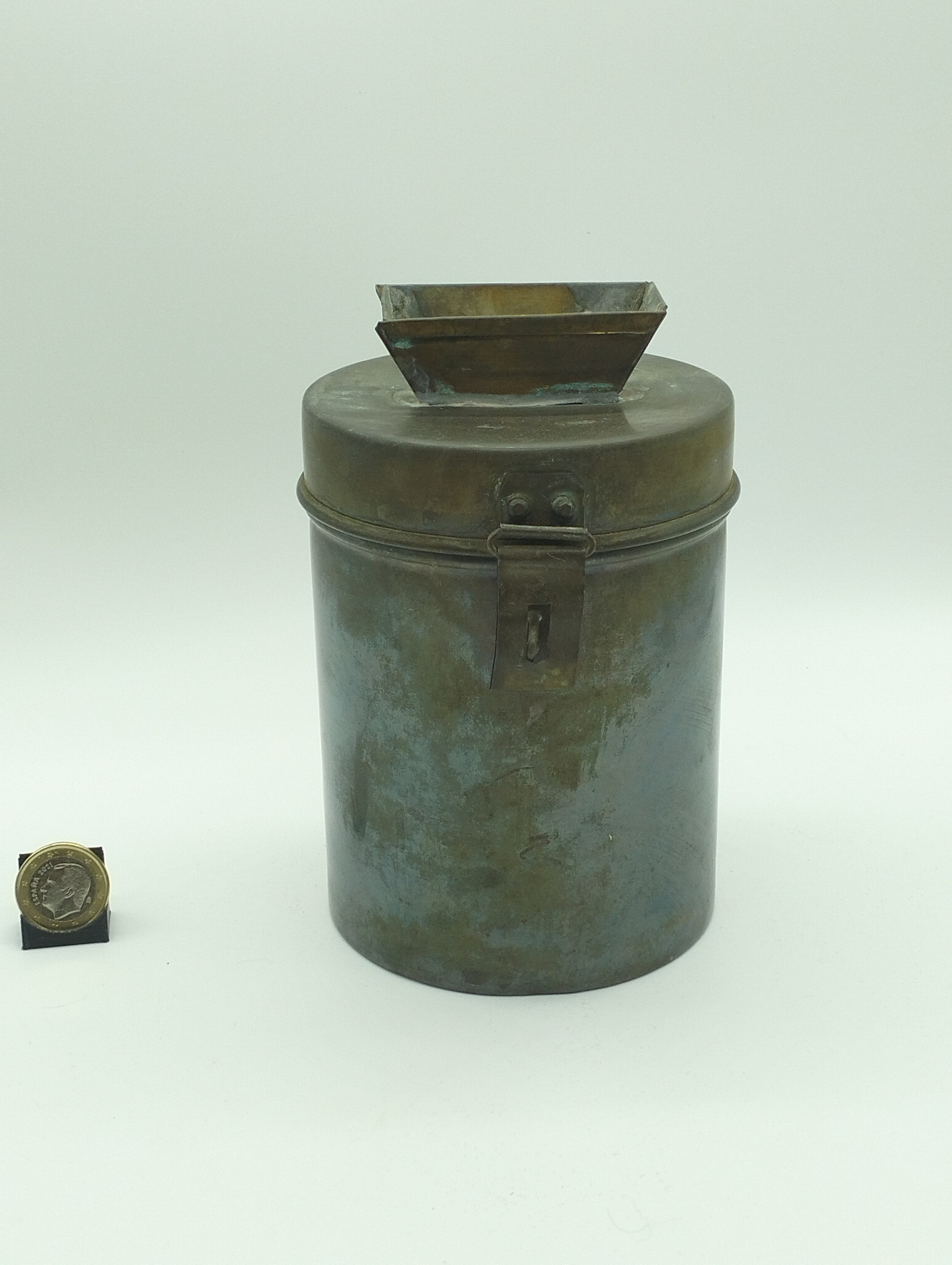Antique Change Cup With Lock - Etsy