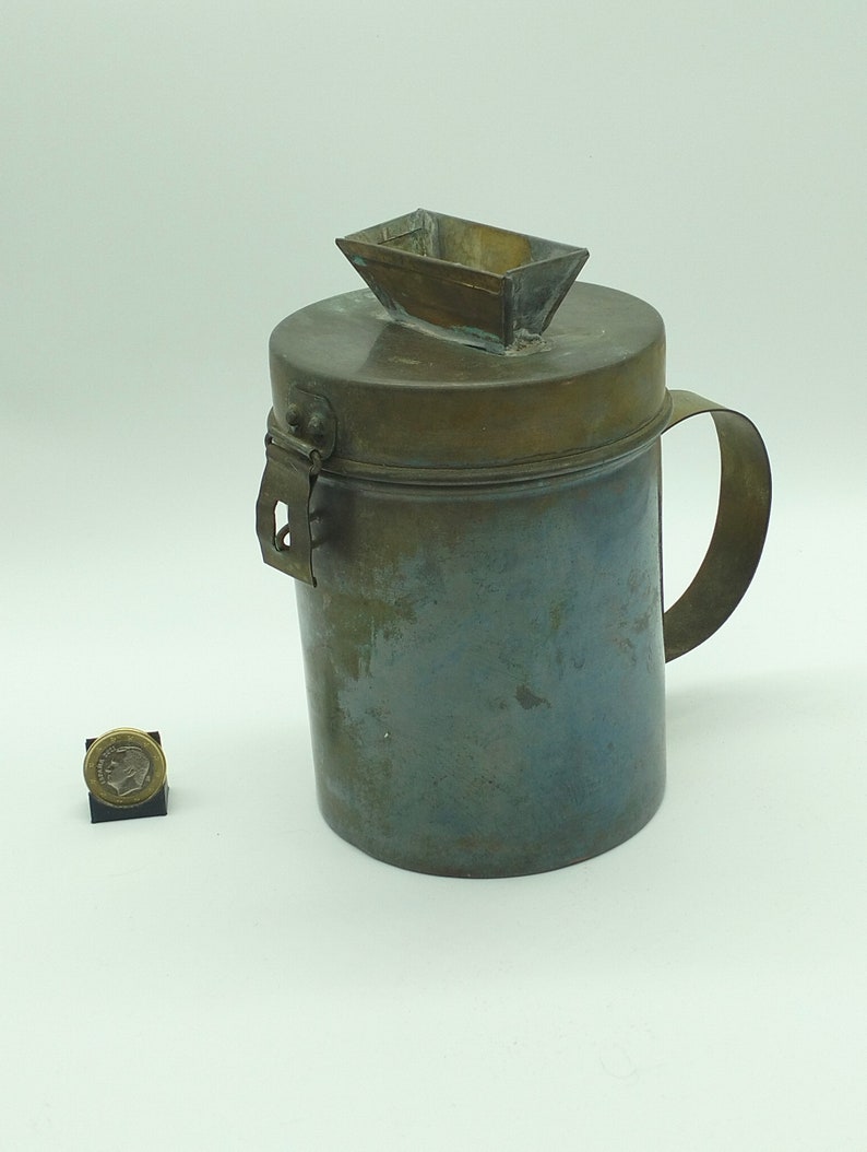 Antique Change Cup With Lock - Etsy