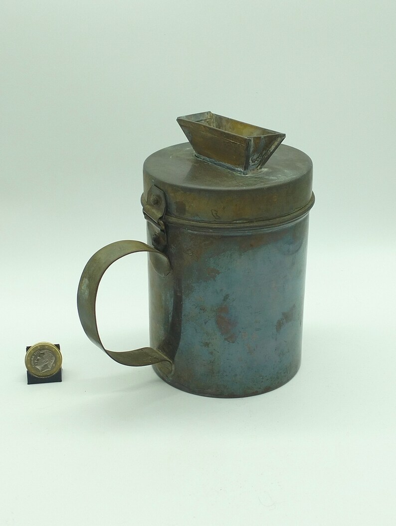 Antique Change Cup With Lock - Etsy
