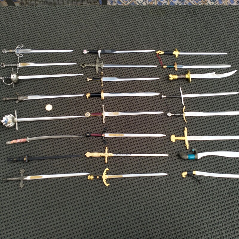 Miniature Sword - Etsy