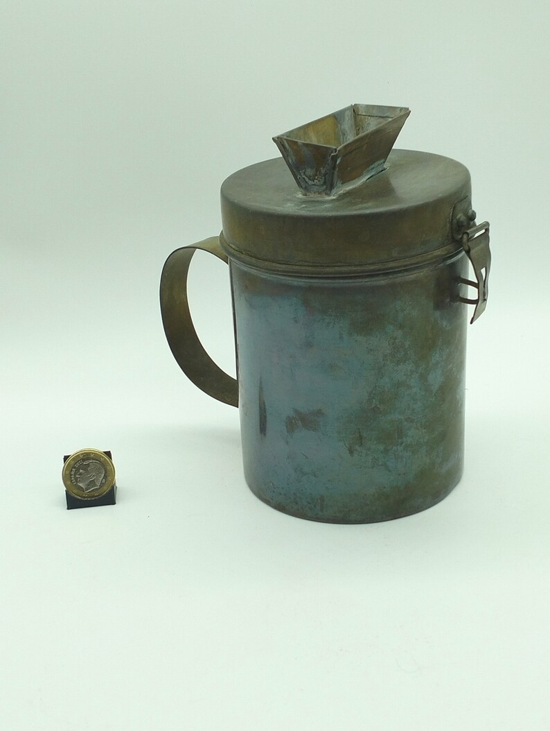 Antique Change Cup With Lock - Etsy