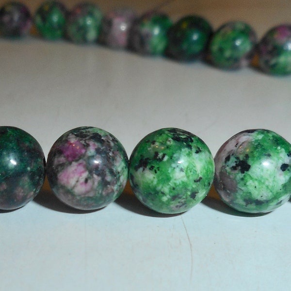 Ruby Zoisite Beads - Etsy