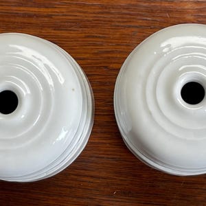 French Porcelain Ceiling Rose, Vintage White Porcelain - Etsy