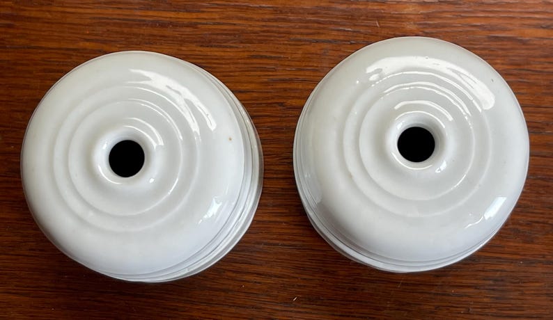 French Porcelain Ceiling Rose, Vintage White Porcelain - Etsy