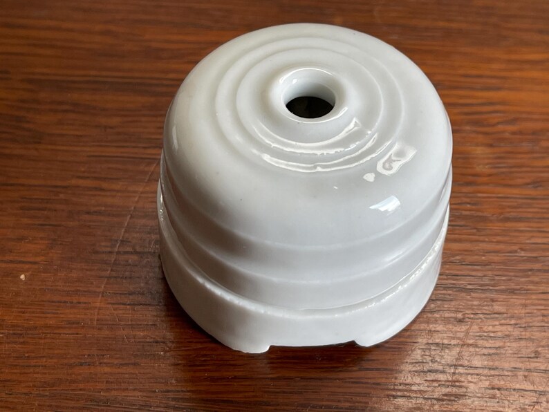 French Porcelain Ceiling Rose, Vintage White Porcelain - Etsy