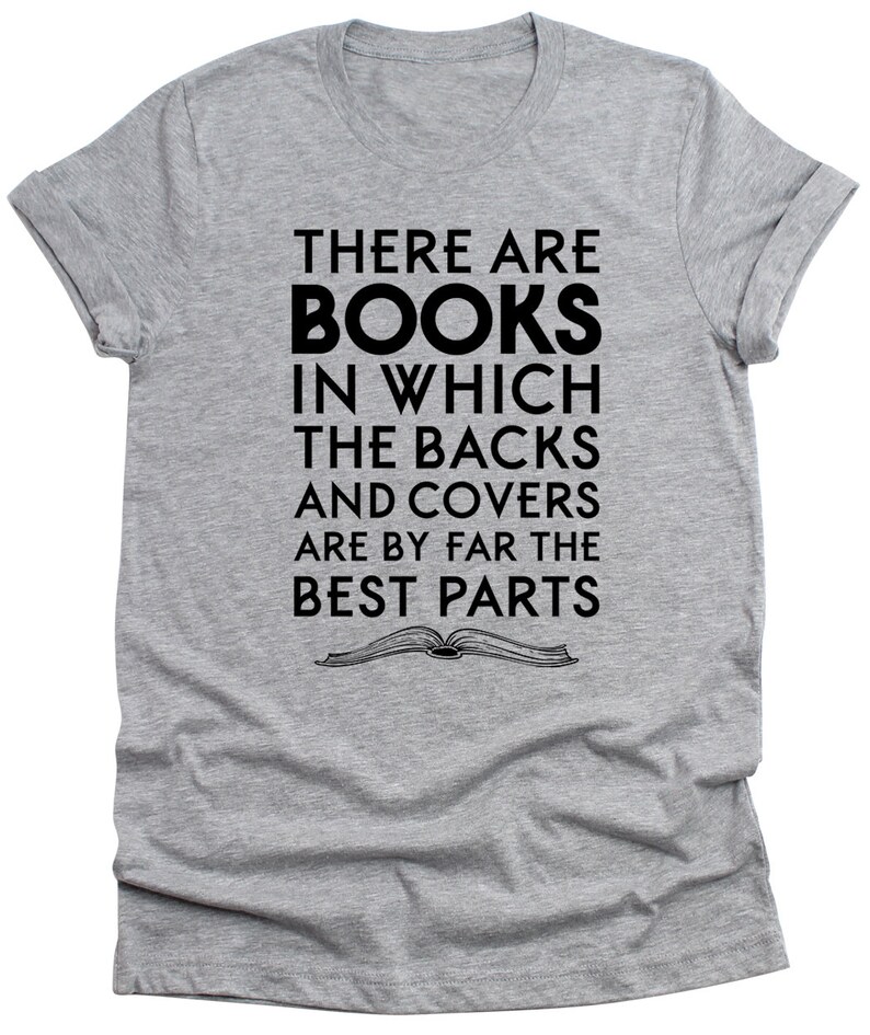 Funny Book Lover Mens T-shirt Funny Unisex Tee Book Library Reading ...