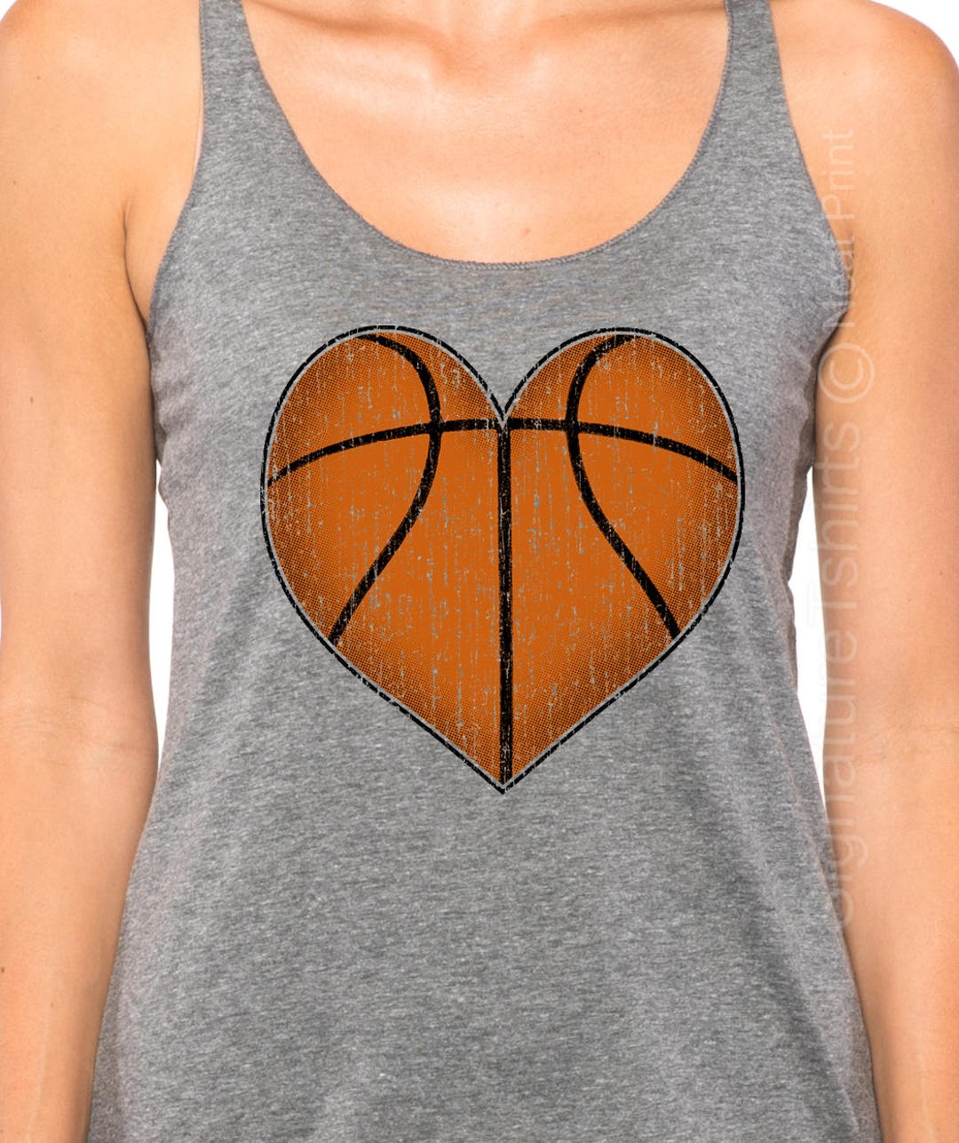 Basketball Tank Top. Basketball Top. Basketball Womens Tank. Vintage ...