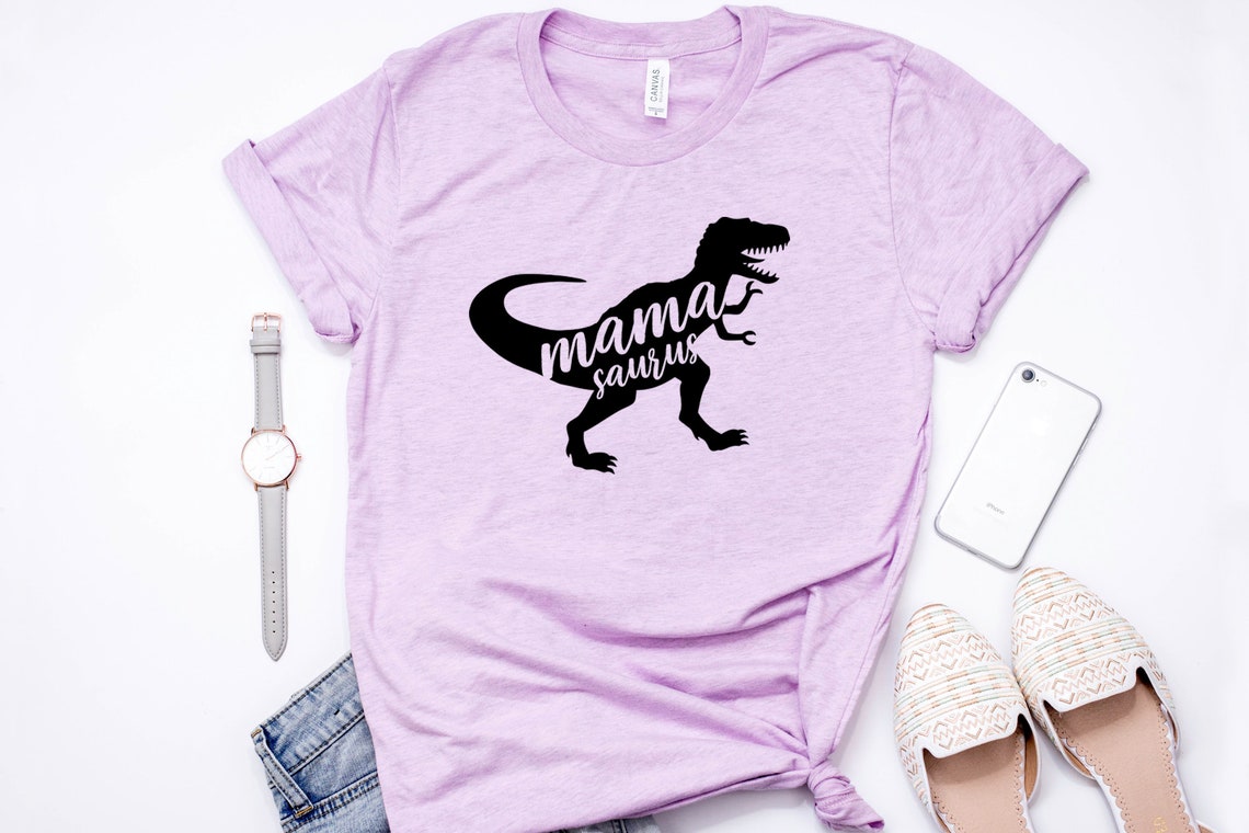 Mamasaurus Shirt Mama Saurus Tee Shirt Mother's Day | Etsy