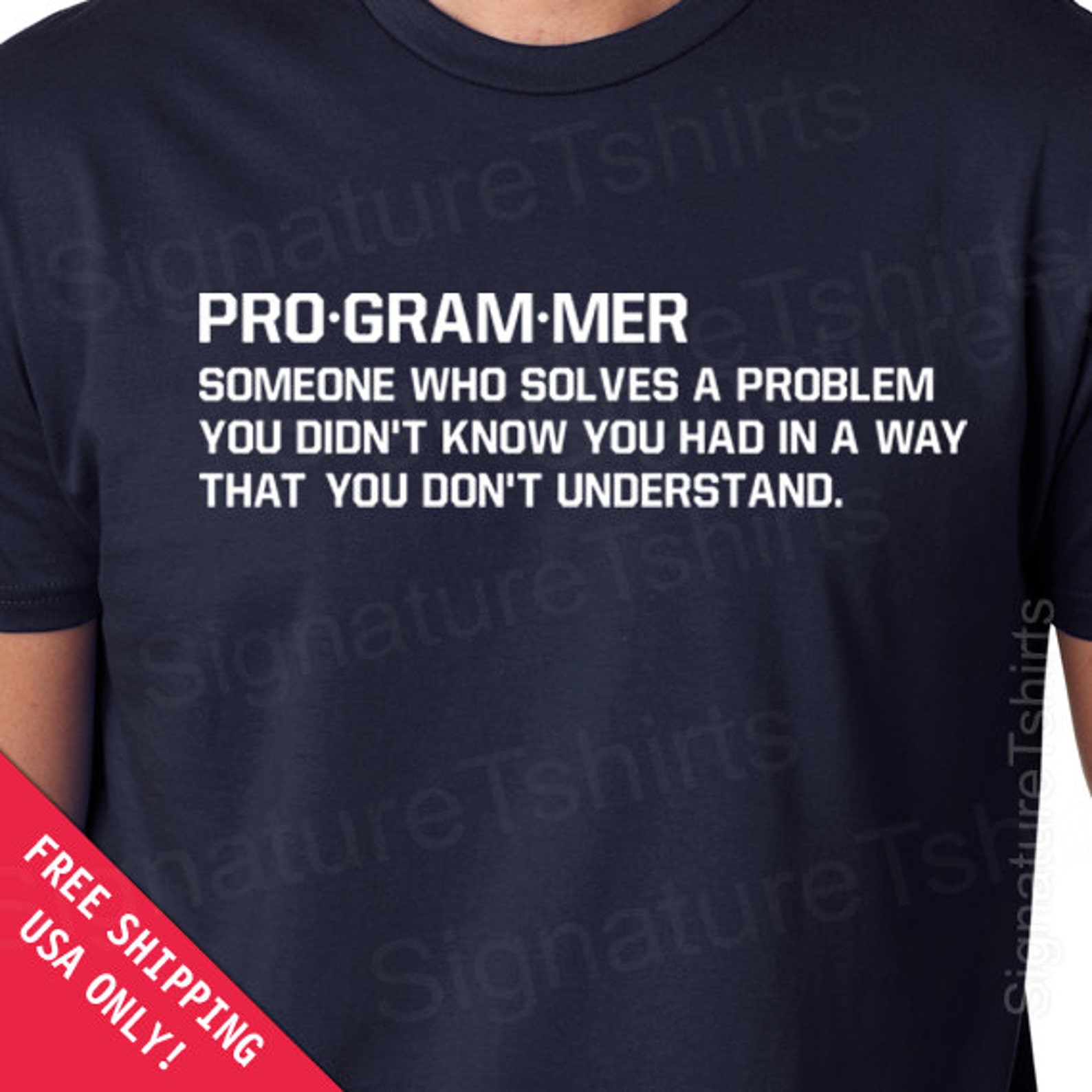 Programmer Mens Womens T-shirt Geek Gift Father Dad Husband - Etsy