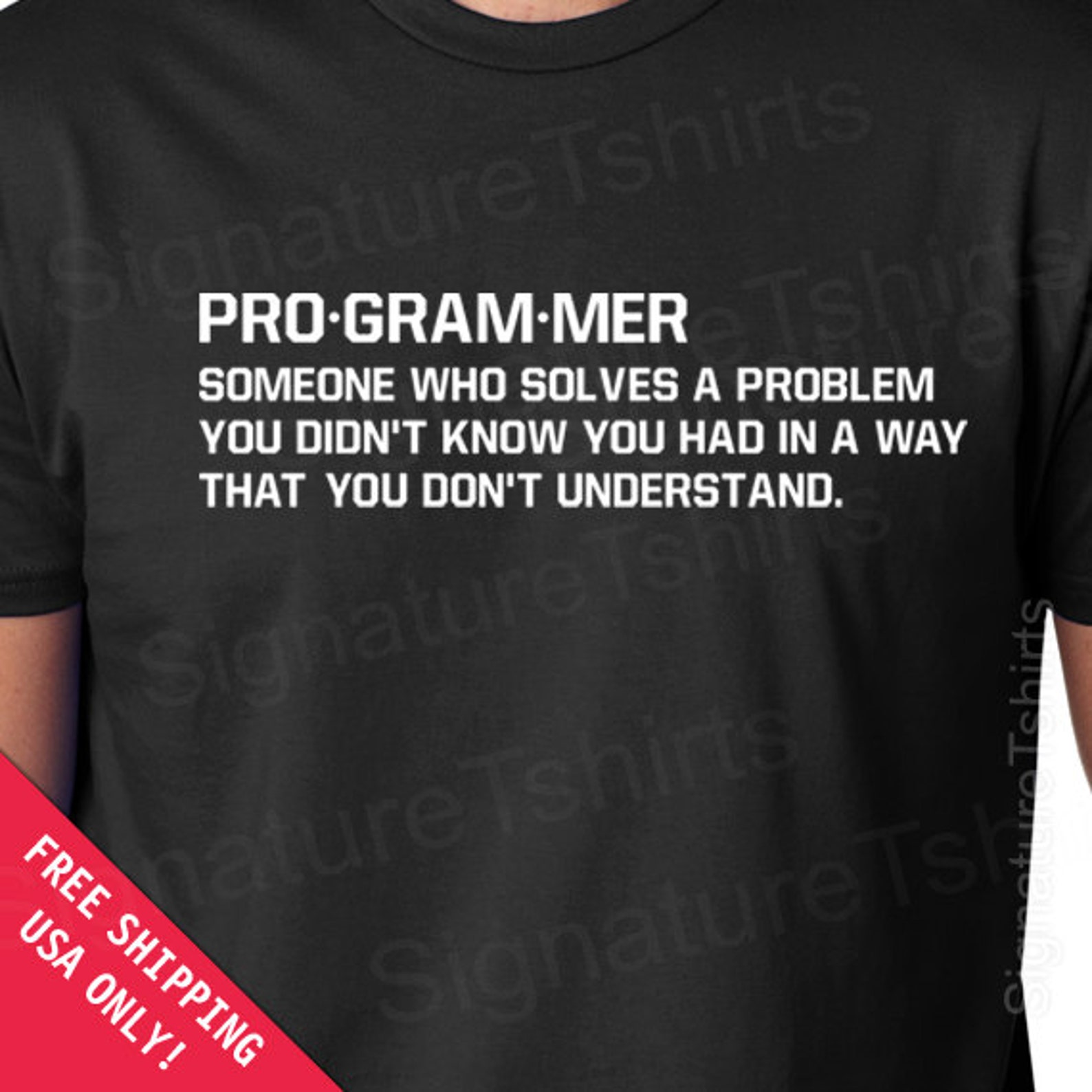 Programmer Mens Womens T-shirt Geek Gift Father Dad Husband - Etsy
