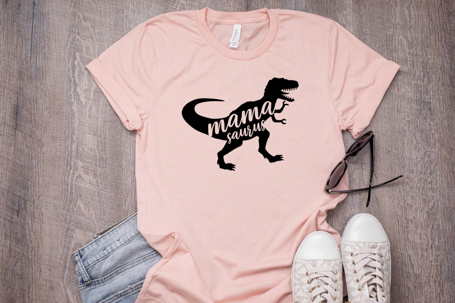 Mamasaurus Shirt Mama Saurus Tee Shirt Mother's Day - Etsy