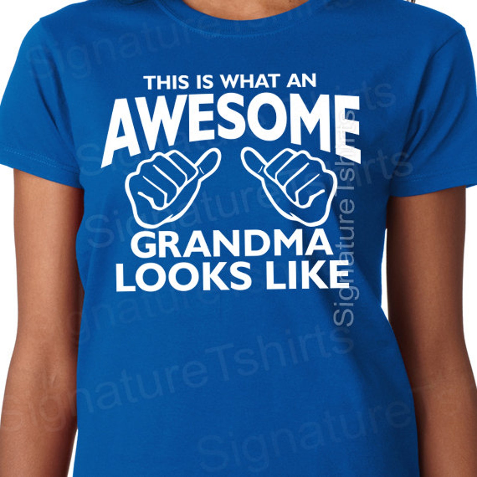 Awesome Grandma T-shirt Tshirt This is What an Awesome Grandma Looks ...