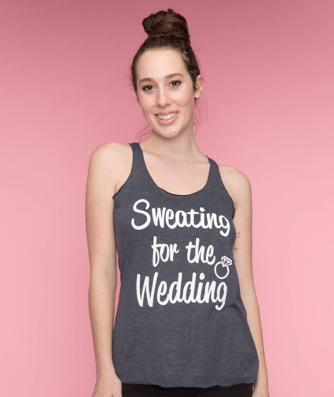 Wedding Gift Sweating for the Wedding Tank Top Women's Gym | Etsy