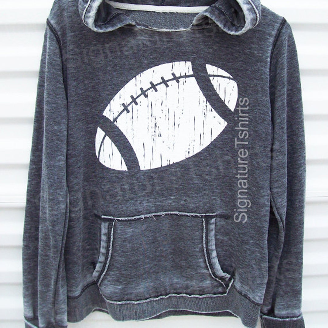 Football Hoodie - Womens Sweatshirt - Girly Sweater - Pullover - Sport ...