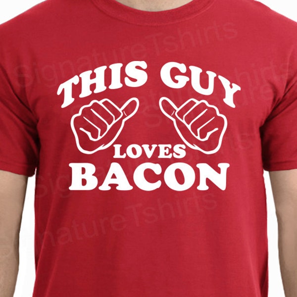 Bacon Tshirt - Etsy